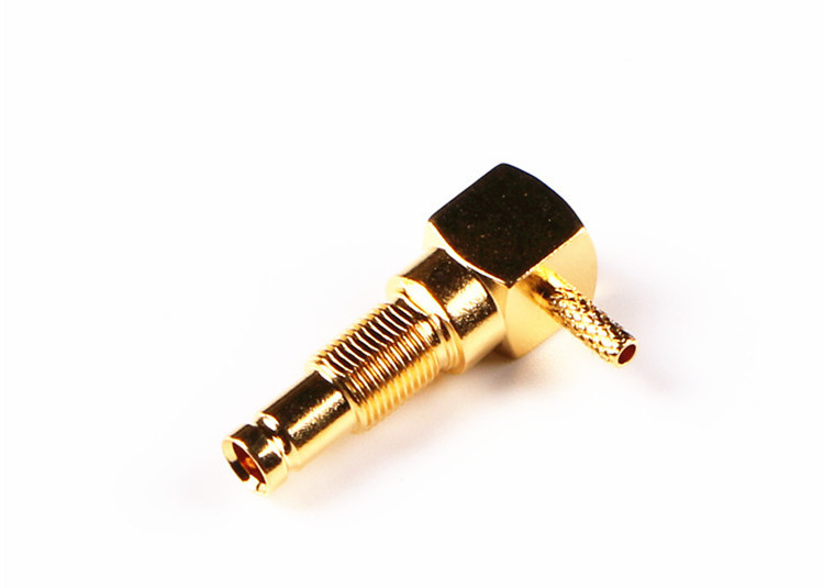 Cable connecteur femelle SAA de la prise 1.0/2.3 CC4 rf de cuir embouti ...